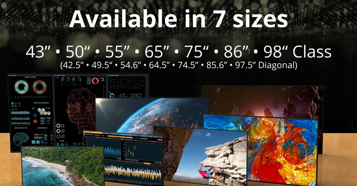 ME Series Large Format Displays - Videos | Sharp for business