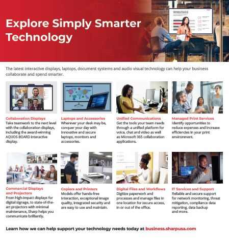 Simply Smarter Solutions from Sharp - Guides | Sharp for business
