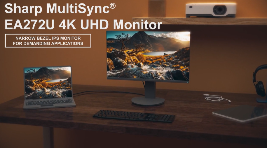Sharp MultiSync® EA272U Desktop Monitor - Videos | Sharp for business