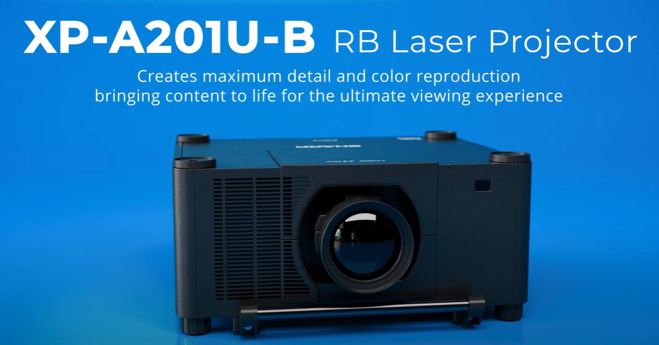 XP-A201U-B 20,000 Lumen Installation Projector - Videos | Sharp for ...