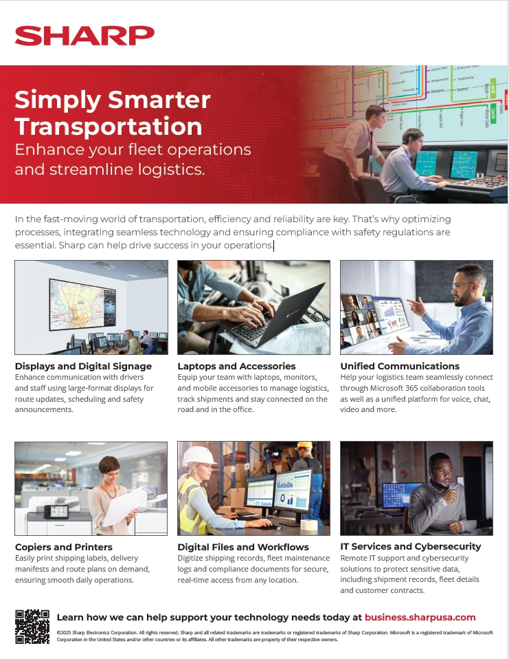 Simply Smarter Transportation - Guides | Sharp for business