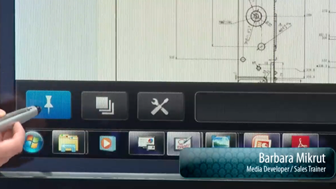 Using the Bottom Bar - Videos | Sharp for business