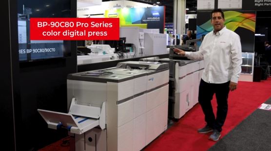 Sharp BP-90C80 Pro Series Color Digital Press Demo - Videos | Sharp for ...